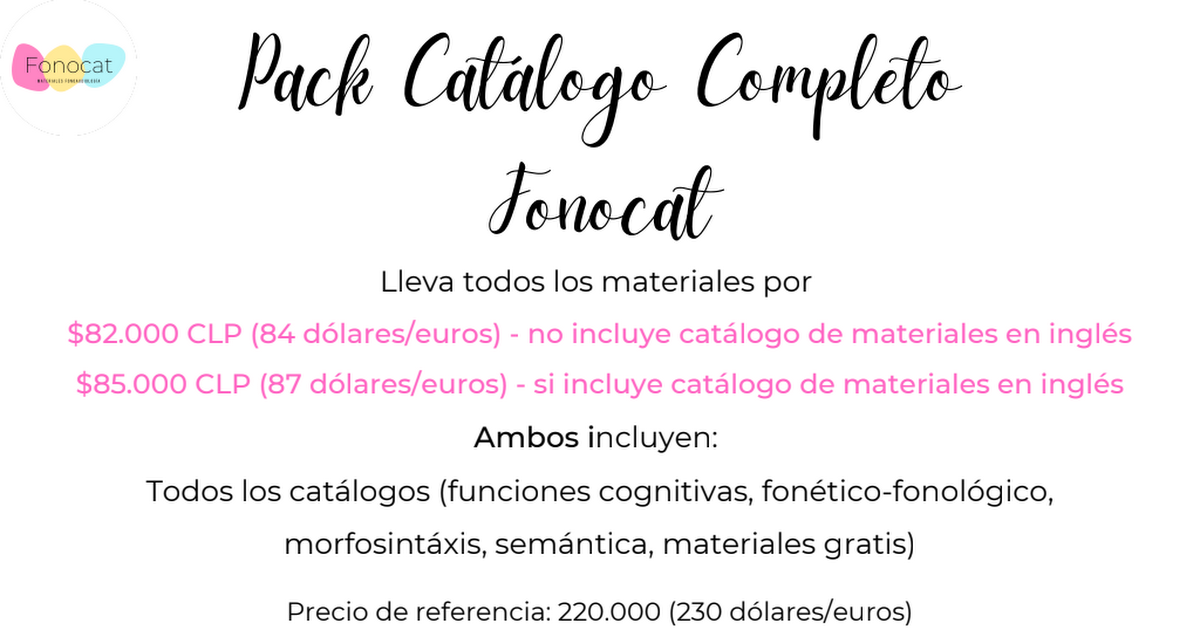 Fonocat Materiales | Linktree